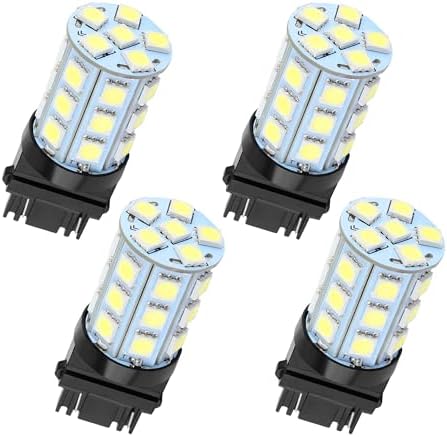 Amazon.com: SSNNUU 4PCS 3157 LED Bulb,6000K Super Bright 3057 3156 4157 ...