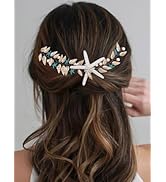 Amazon.com : Brishow Starfish Mermaid Headband Seashell Wedding ...