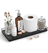 Amazon.com: Oak Bathroom Toilet Tank Tray, 13" Wood Toilet Paper ...