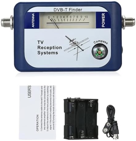 UrbanHui Tragbare DVB-T Antenne Signalfinder mit Kompass/für ...