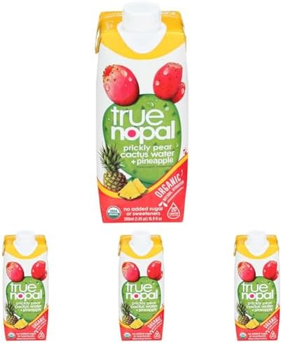 Amazon.com : TRUE NOPAL Organic Cactus Water with Pineapple, 16.9 FZ ...