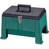 Amazon.com: Step N Store, Step Stool Tool Box 20" Garden Green : Patio ...