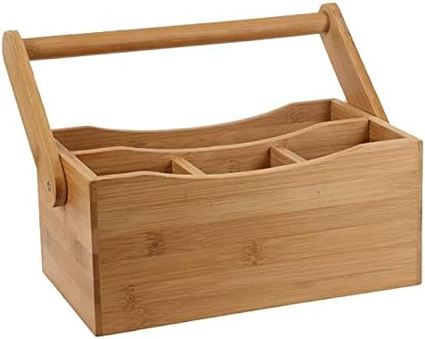 CherryTreeHouse Cutlery Caddy/Utensil Holder | 4 Compartments for ...