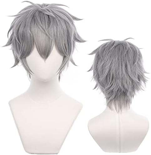 Amazon.com: Grey Cosplay Wig for Anime Ensemble Stars Sena Izumi with ...