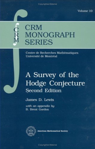 Amazon | A Survey of the Hodge Conjecture (Crm Monograph Series ...