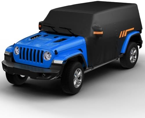 Amazon.com: JOYTUTUS Cab Cover Compatible with Wrangler JK JL Unlimited ...