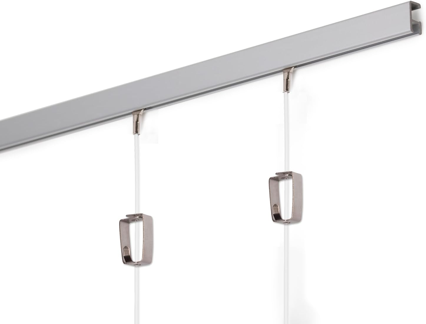 STAS Minirail Picture Hanging System - Matte Silver Nepal | Ubuy