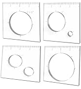 Amazon.com: Elliptical Router Template for Woodworking Oval Router Jig ...