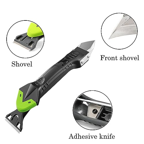 Silicone Remover Tool, Caulking Tool Kit 5 In 1, Caulking Multi ...