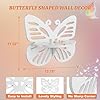 Amazon.com: ENPKLUTE Floating Butterfly Shelf - White Butterfly ...