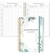 Amazon.com : Blood Pressure Log Book - Record & Monitor Your Daily ...