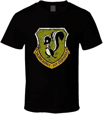 Amazon.com: Skunk Works Lockheed Martin Aircraft Aerospace T-Shirt ...