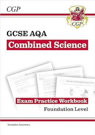 Amazon.com: New GCSE Combined Science AQA Exam Practice Workbook ...
