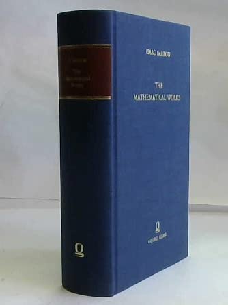 Amazon.com: Mathematical Works: 9783487047881: Barrow, Isaac: Libros