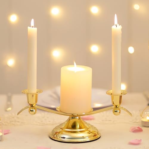 Amazon.com: Unity Candle Holder for Wedding Ceremony Set - Romadedi 3 ...
