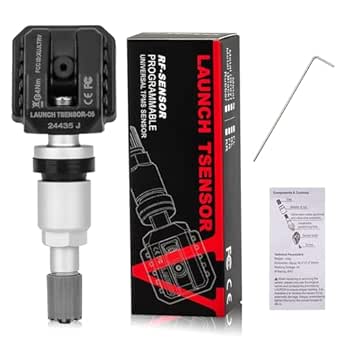 Amazon.com: LAUNCH X-431 TSENSOR-05 TPMS Sensor 315MHz/433MHz Dual ...