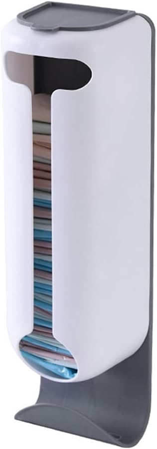 Amazon.com: Obsoorth Wall Mounted Plastic Bag Holder Lightweight ...