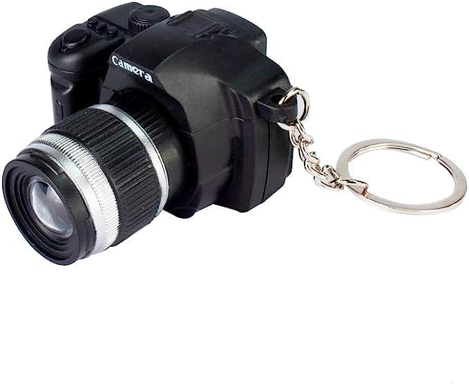 Amazon.com: Camera Key Ring Decor Bag Wallet Pendant, Camera Keychain ...