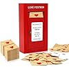 Amazon.com: JULEASEL Romantic Love Postbox with 50 Mini Love Notes and ...