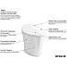 Kohler K-5401-PA-0 Veil Comfort Height Skirted One-Piece Elongated Dual ...