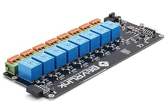 Amazon.com: BEVRLink 8 Channel Relay 12V 8 CH for Raspberry Pi, Arduino, ESP32, ESP8266, Other ...