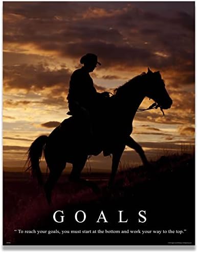 Amazon.com: Horse Motivational Poster Art Print 11x14 Cowboy Cowgirl ...