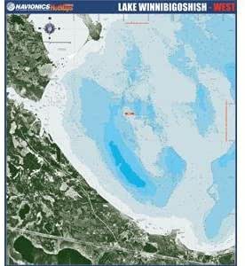 Amazon.com: Navionics Paper Map: Lake Winnibigoshish - West Minnesota ...