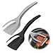 Amazon.com: Egg Flipper Spatula 2 in 1 Grip and Flip Spatula Tongs Egg ...