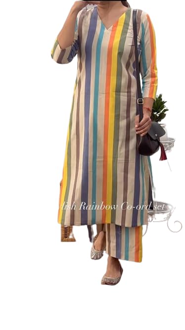 Buy Rainbow Coord set (M) at Amazon.in