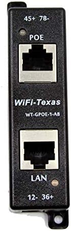 Amazon.com: Poe Texas PoE Injector - 802.3bt PoE++ Single Port 4 Pair ...