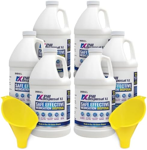 Amazon.com: RX Pill Disposal XL, Safe Effective Solution, Destroy and ...