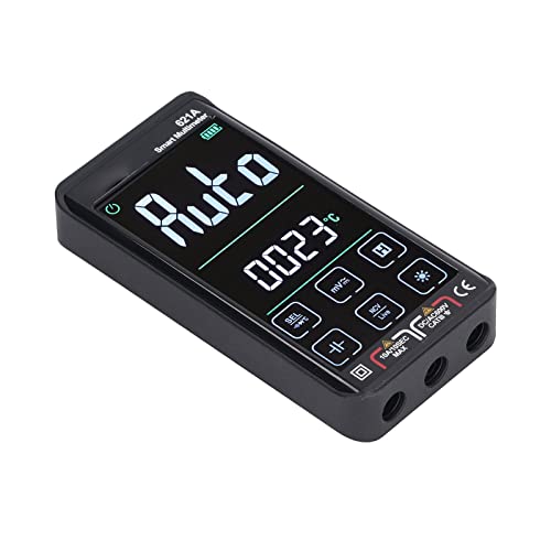 Digital Multimeter, Buzzer Alarm Portable LCD Display Drop Resistant ...