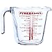 Pyrex Glass Measuring Jug Transparent, 0.5L : Amazon.co.uk: Home & Kitchen