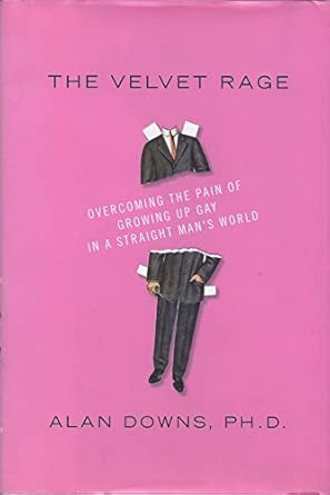 The Velvet Rage: Overcoming the Pain of Growing Up Gay in a Straight Man's World : Alan Downs ...