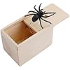 Amazon.com: New Funny Scare Box Wooden Prank Spider Hidden in Case ...