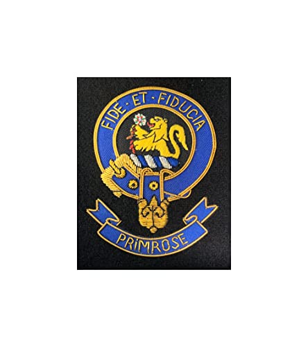 Amazon.com: Primrose Scottish Clan Embroidered Blazer Crest : Handmade ...