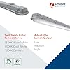Lithonia Lighting Vapor Tight LED Strip Light, Waterproof LED Light for ...