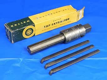 Walton Tools TAP Extractor 3/4, 20MM 3 Flutes W/ 3 Replacement Fingers ...