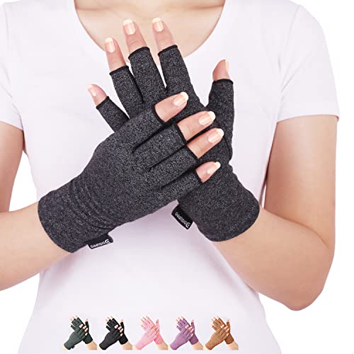 Fingerless Compression Gloves for Rapid Recovery, Pain Relief