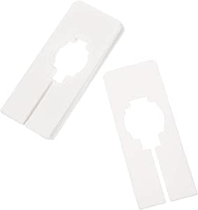 Amazon｜SEWACC 10個 洋服 ラック サイズ ディバイダー クローゼット ディバイダー ハンガー 角型 無地 白 タグ 用 仕分け用 洋服 サイズ｜収納ケース・ボックス オンライン通販