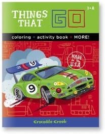 Amazon.com: Crocodile creek Activity Book Thingsthatgo : Office Products