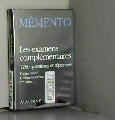 Amazon.com: Les examens complémentaires, 2e édition: 9782224023584 ...