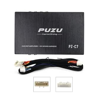 Amazon.co.jp: PUZU PZ-C7 4X 150 W 4 chから6 ch車載DSPアンプは2018-2023のマツダプラグアンドプレイ車載ラジオの音質アップグレードデジタル ...