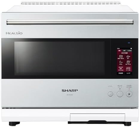 Amazon | シャープ ウォーターオーブン ヘルシオ AX-XA30-S バイブレーションシルバー 30L 2段調理 無線LAN機能 あぶり焼き スピード調理 | シャープ(SHARP ...