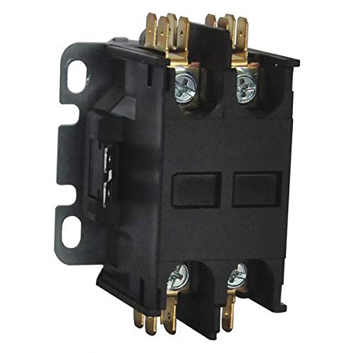 24VAC Non-Reversing Definite Purpose Contactor 2P 20A: Motor Contactors ...
