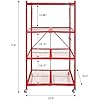 Amazon.com: Origami R5 Foldable 4-Tier Garage Shelving Heavy Duty ...