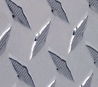 Amazon.com: Bright Embossed Aluminum Tread Plate - 1/8 x 48 x 24 ...
