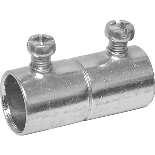 Topaz 641S Set Screw Conduit Coupling, 1/2 in, for Use with EMT Conduit ...