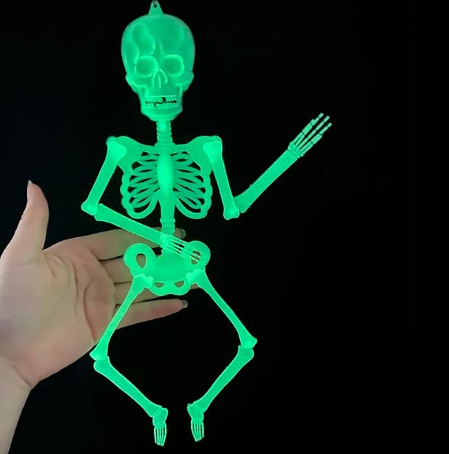 Buy PartyToko Halloween Hanging Luminous Skeleton Decorations Full Body ...