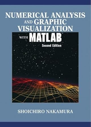 Numerical Analysis and Graphic Visualization With Matlab: 9780130654892 ...